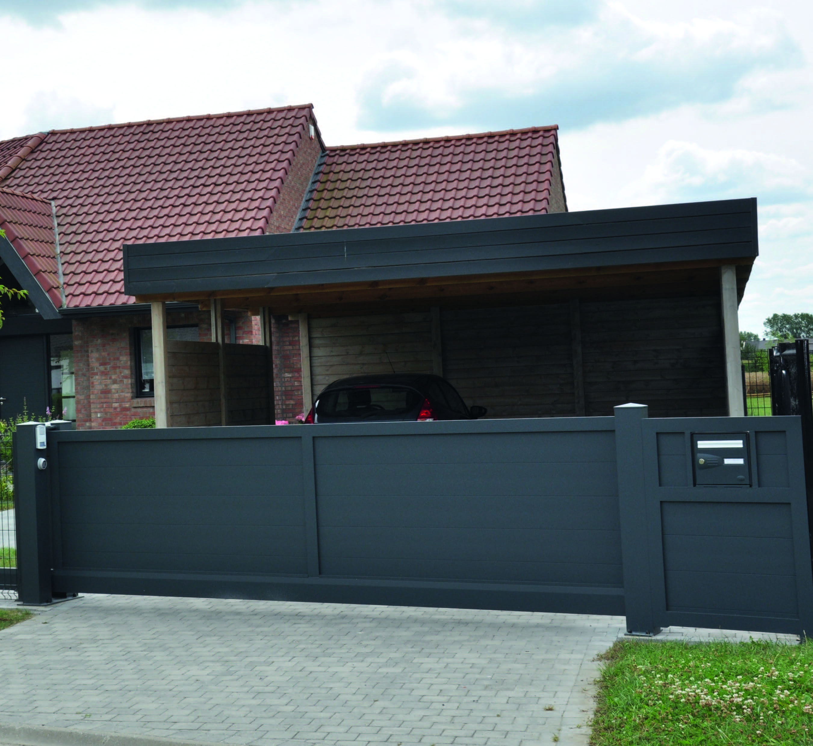 Portails en aluminium - Module Espace Aluminium